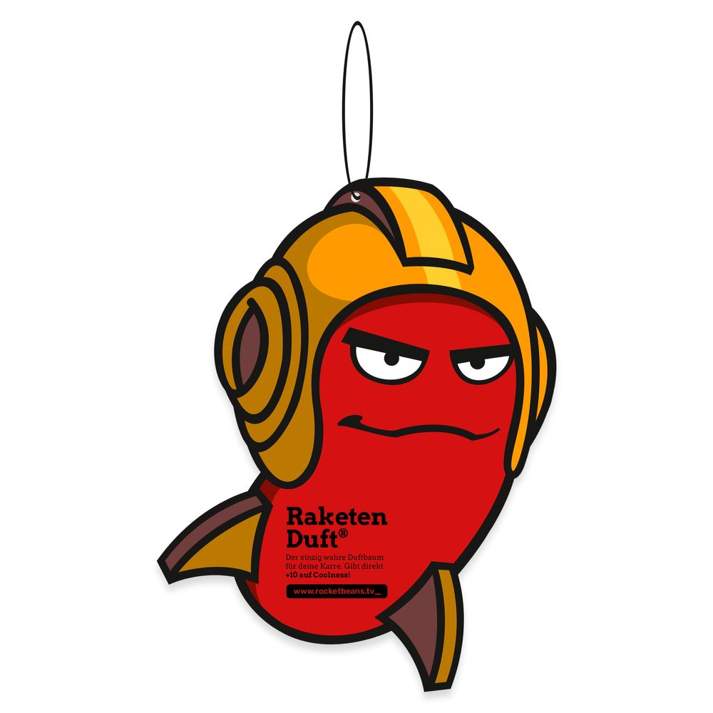 Rocket Beans TV - Bohne - Duftanhänger — Rocket Beans TV Shop