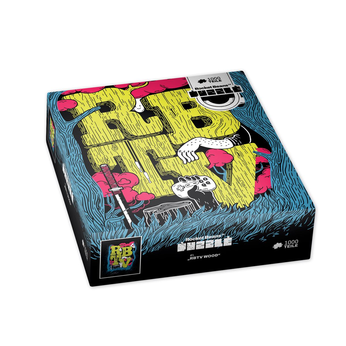 Rocket Beans TV - Wood - Puzzle – Rocket Beans TV Shop